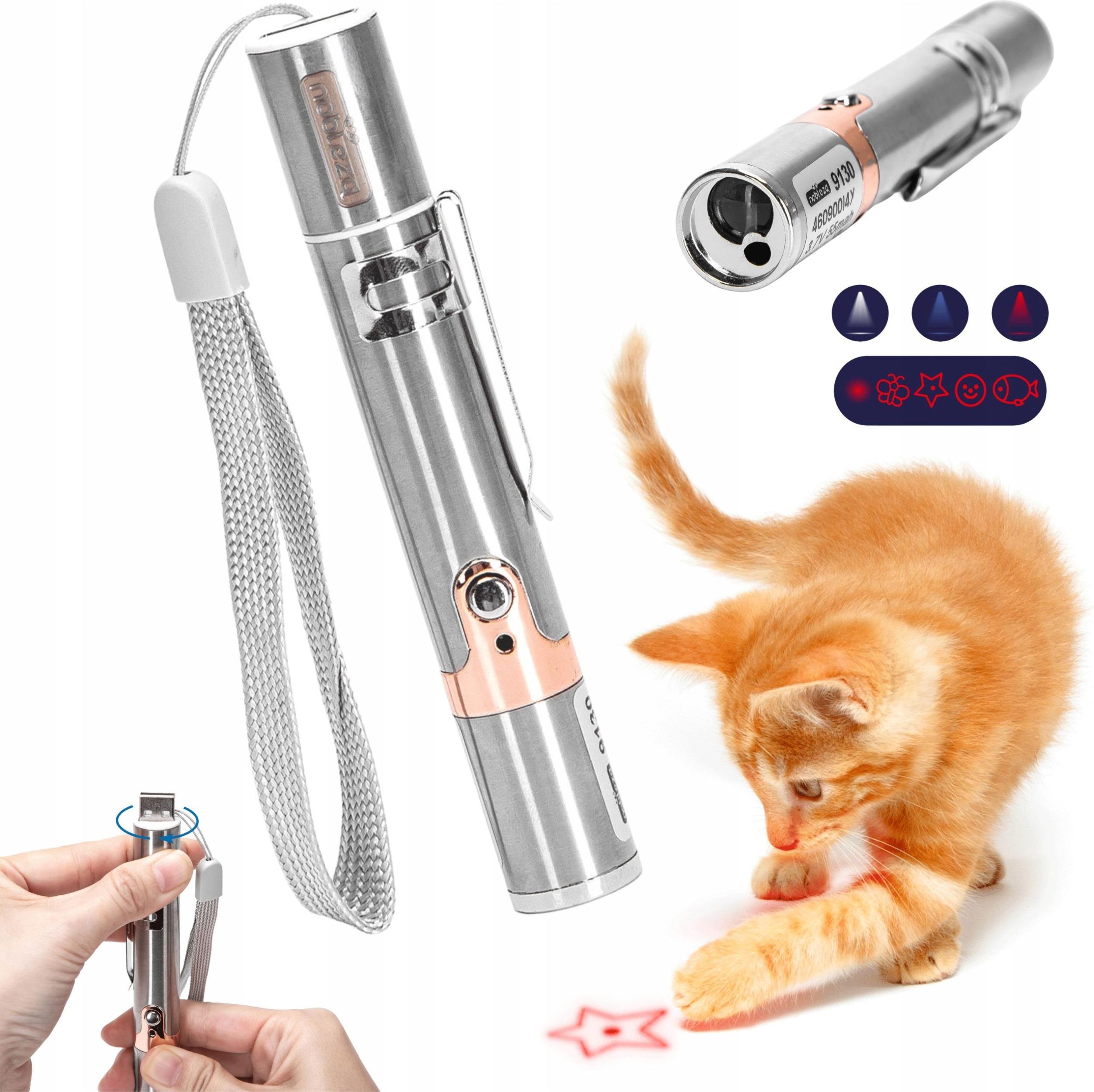 Mocny Laser Zabawka Dla Kota Ładowany Usb Różne - Ceny i opinie - Ceneo.pl