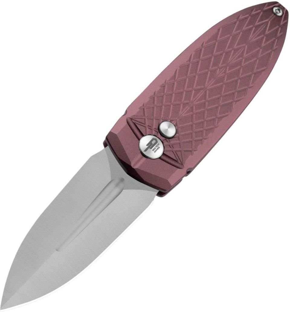 Bestech Knives Nóż Składany Bestech Ququ Brown Aluminium Satin 14C28N ...