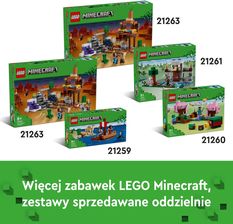 LEGO Minecraft 21264 Smok Kresu i statek Kresu - Ceny i opinie - Ceneo.pl