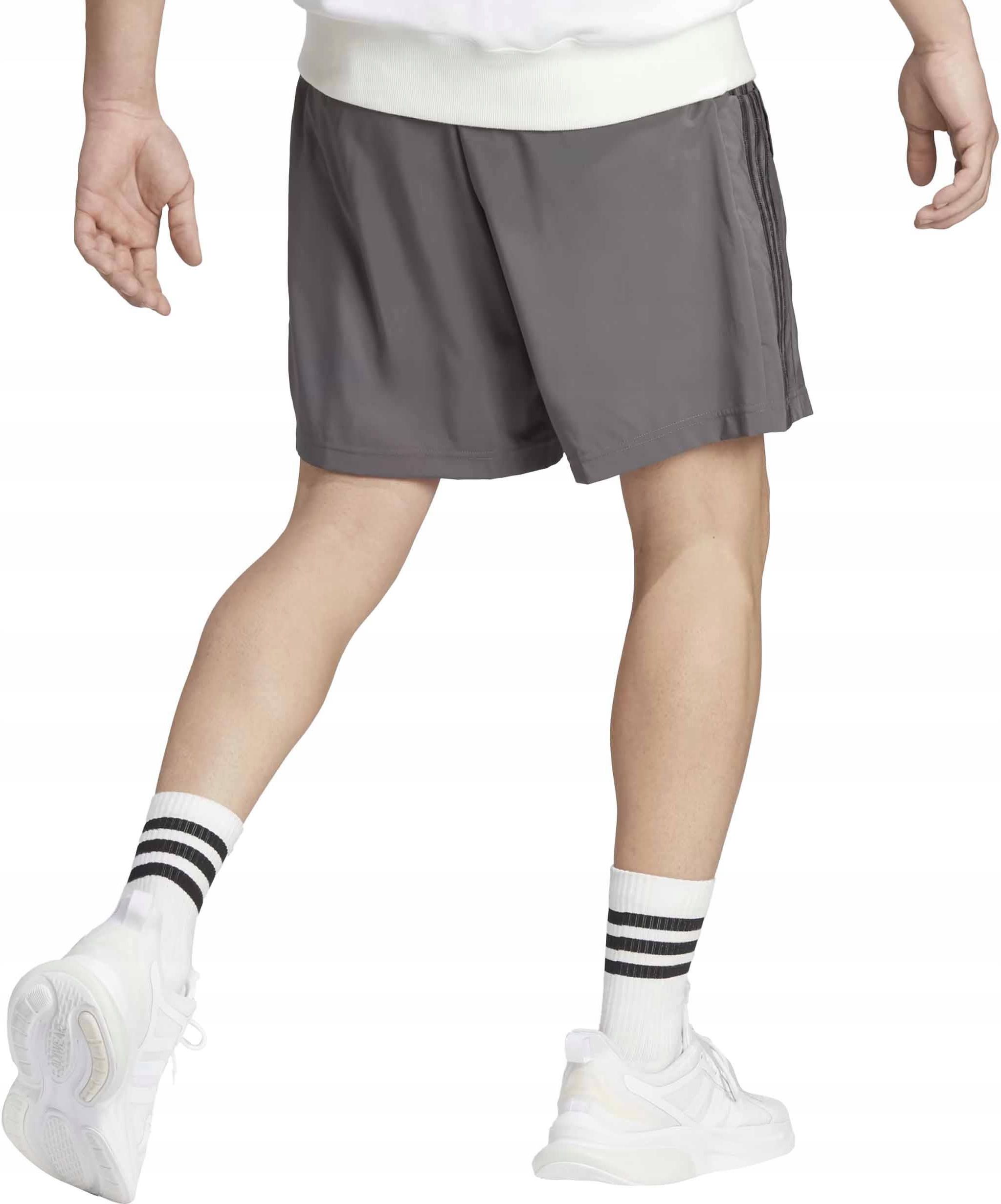 Adidas M 3S Chelsea IC1494 Męskie Sportowe Spodenki Krótkie Szare ...