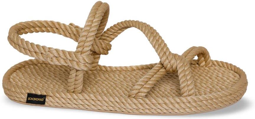 Bohonomad Mykonos Rope Sandal - Beige - Ceny i opinie - Ceneo.pl