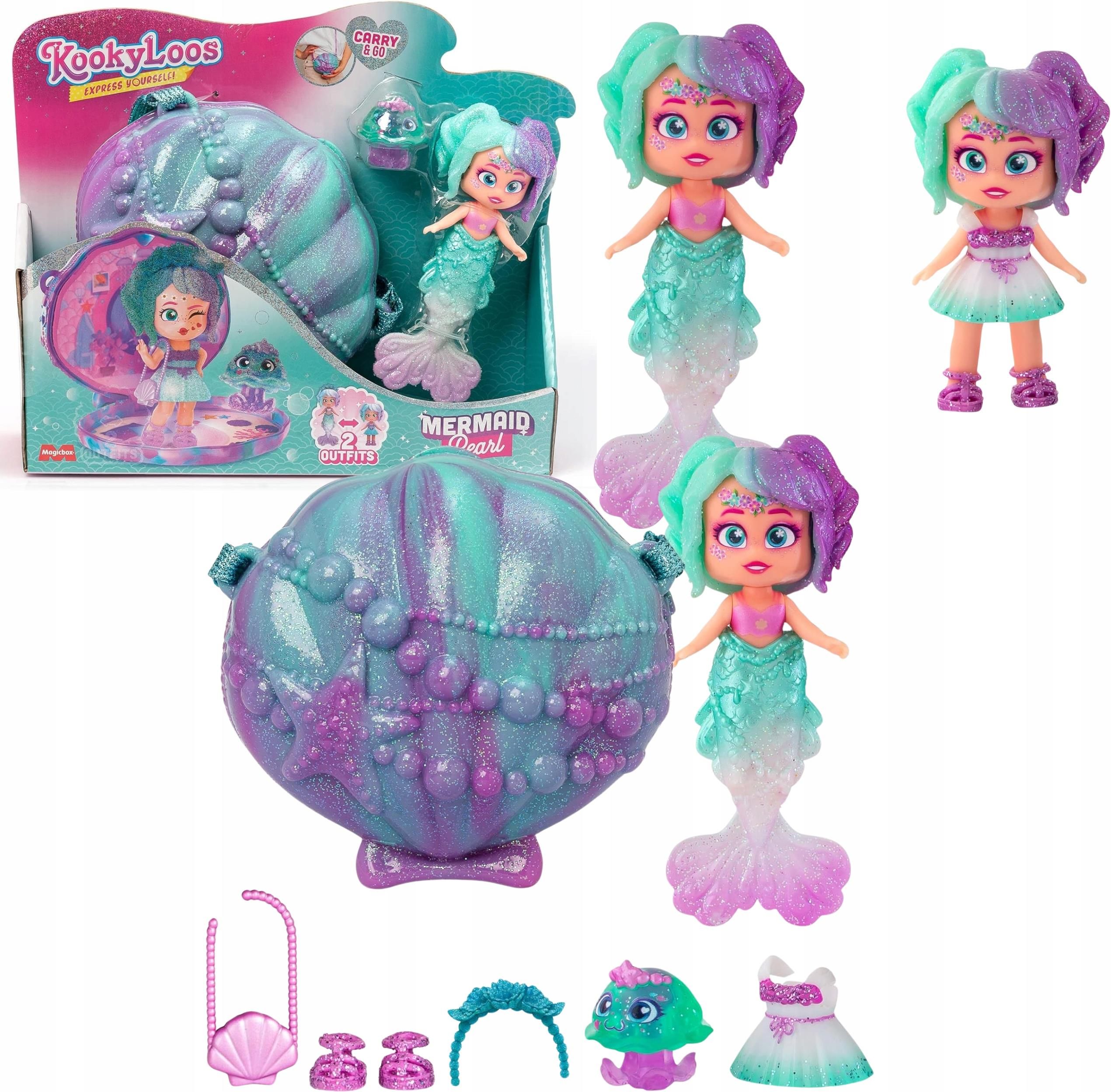 Magicbox Kookyloos Pearl Mermaid Laleczka Syrenka Torebka - Ceny i ...