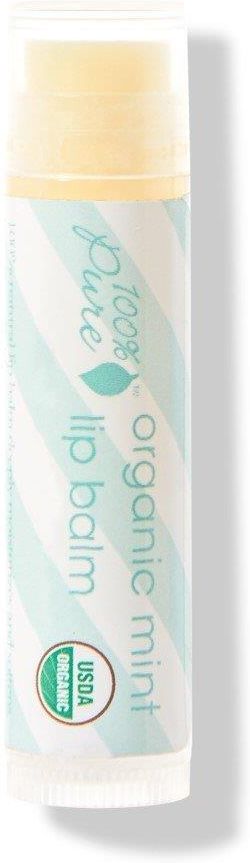 100% Pure Balsam Do Ust – Organic Mint Lip Balm - Opinie i ceny na Ceneo.pl