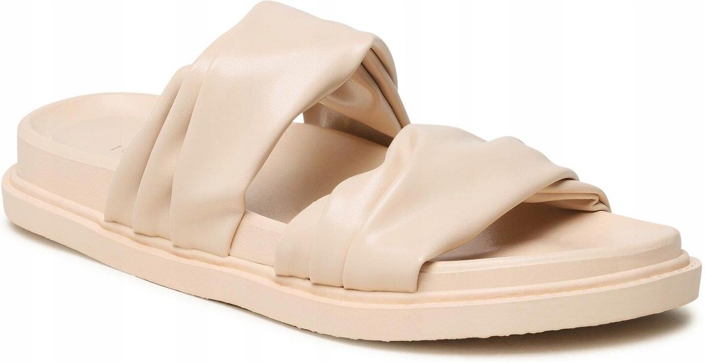 DeeZee Klapki E566-71 Beige - Ceny i opinie - Ceneo.pl