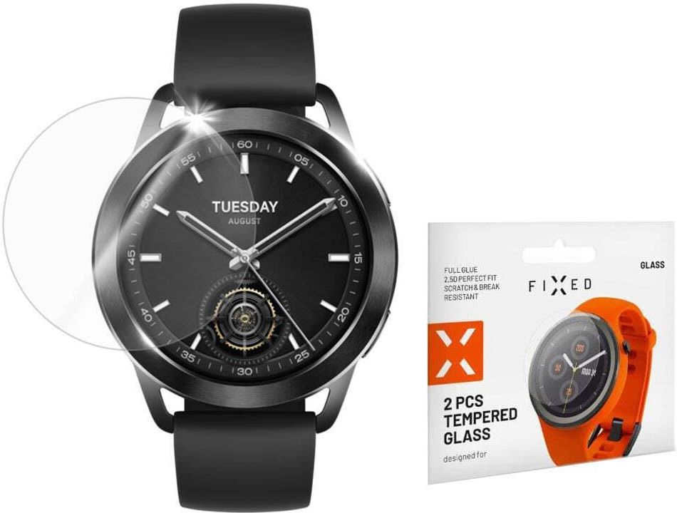 Szkło Hartowane Fixed Smartwatch Tempered Glass Do Xiaomi Watch S3 ...