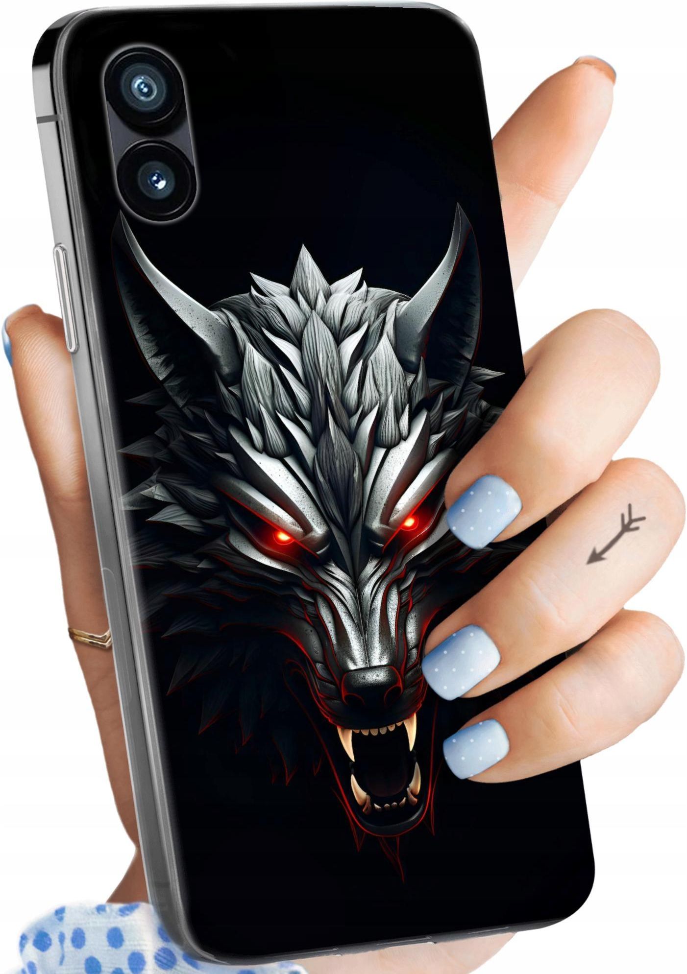 Hello Case Etui Do Nothing Phone 2 Wiedźmin Witcher Biały Wilk Dziki ...