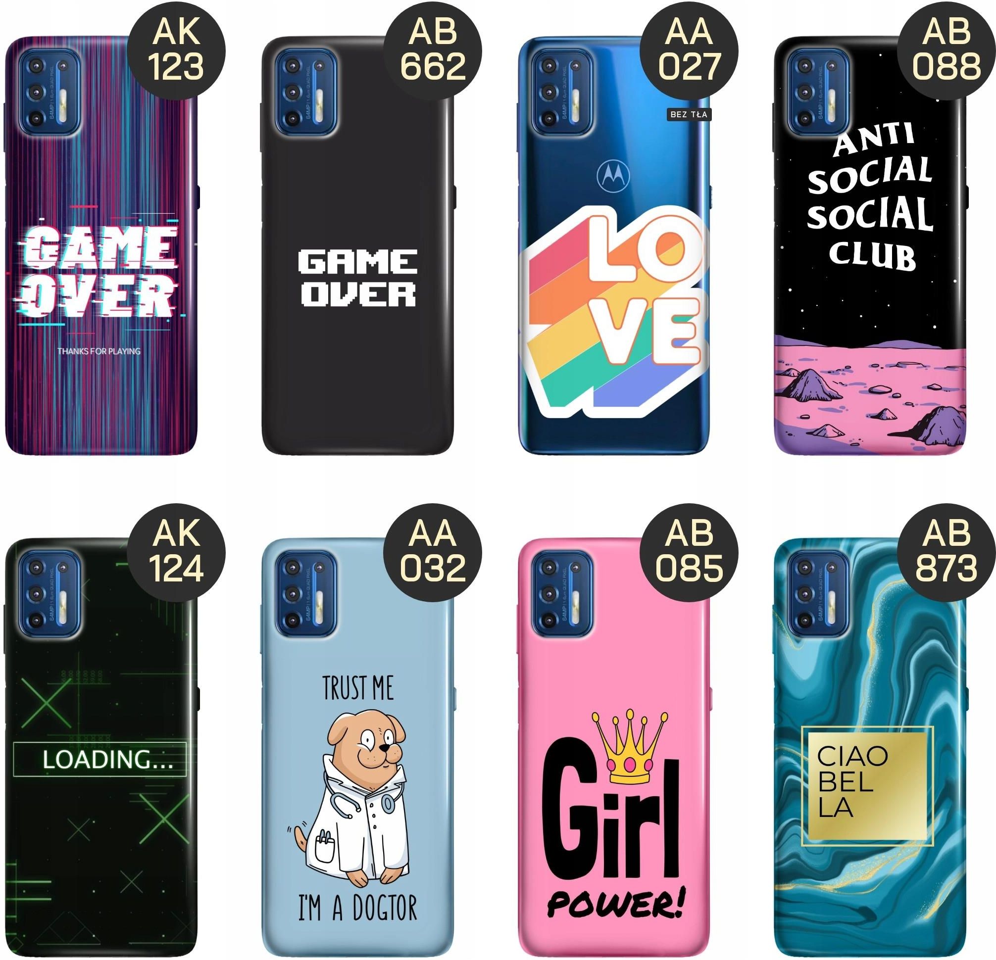 Hello Case Etui Do Motorola Moto G9 Plus Z Napisami Napisy Teksty ...