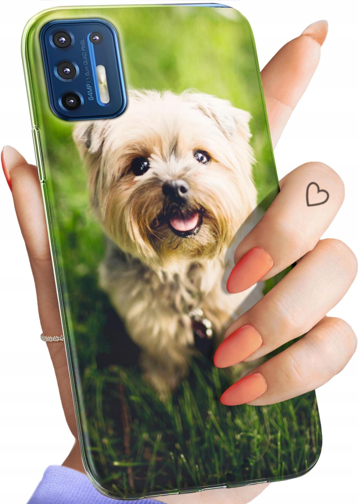 Hello Case Etui Do Motorola Moto G9 Plus Pieski Psiaki Dogs Obudowa ...