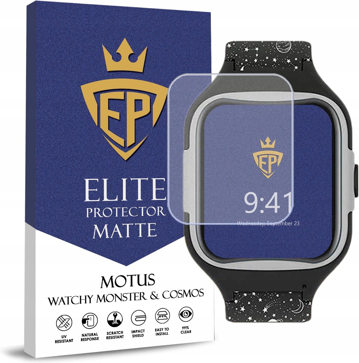 Folia Matowa Do Motus Watchy Monster Cosmos Hydrożelowa Brak Odcisków ...