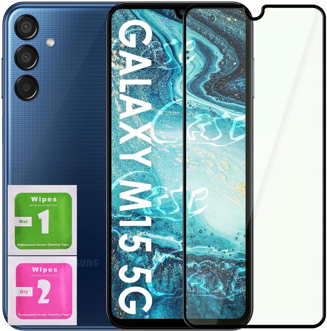Case Szkło Hartowane 5D Do Samsung Galaxy M15 5G Szybka Na Cały Ekran ...