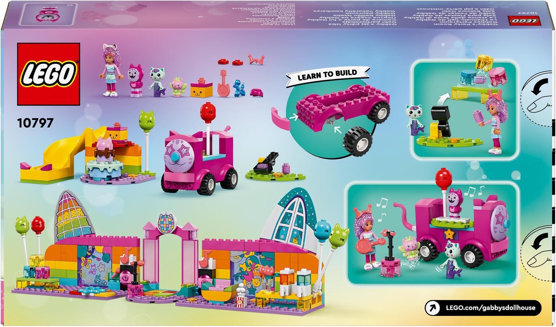 LEGO Koci domek Gabi 10797 Sala balowa Gabi - Ceny i opinie - Ceneo.pl