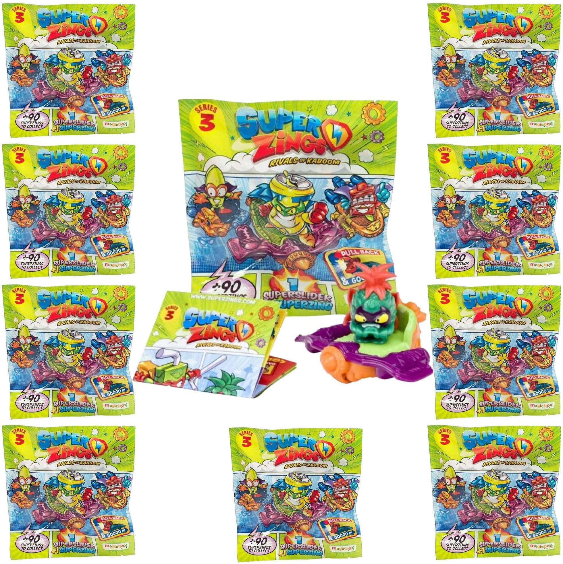 Magic Box Super Zings Seria 3 Figurka z supersliderem w saszetce ...