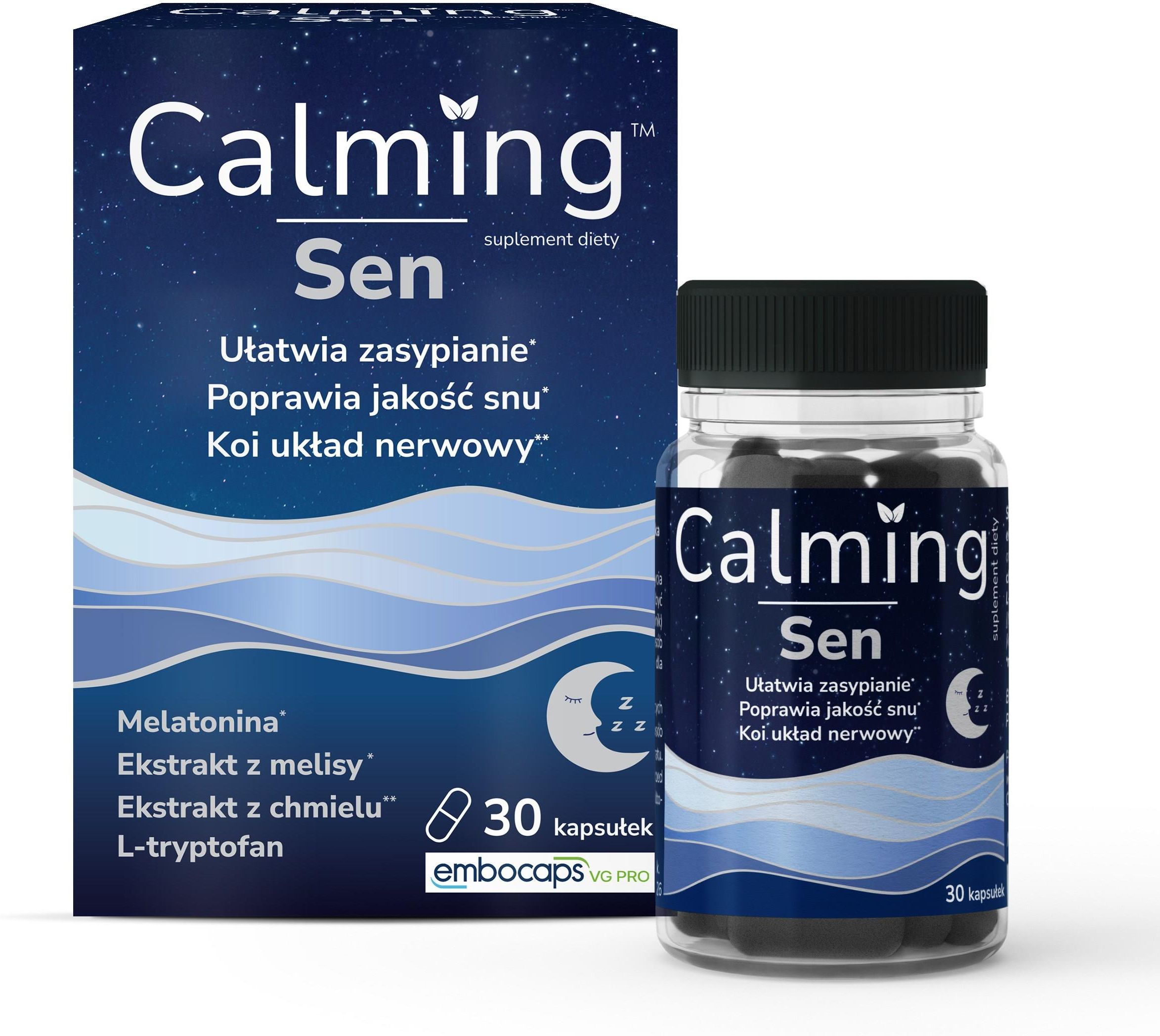 Calming sen 30 kaps. - Opinie i ceny na Ceneo.pl