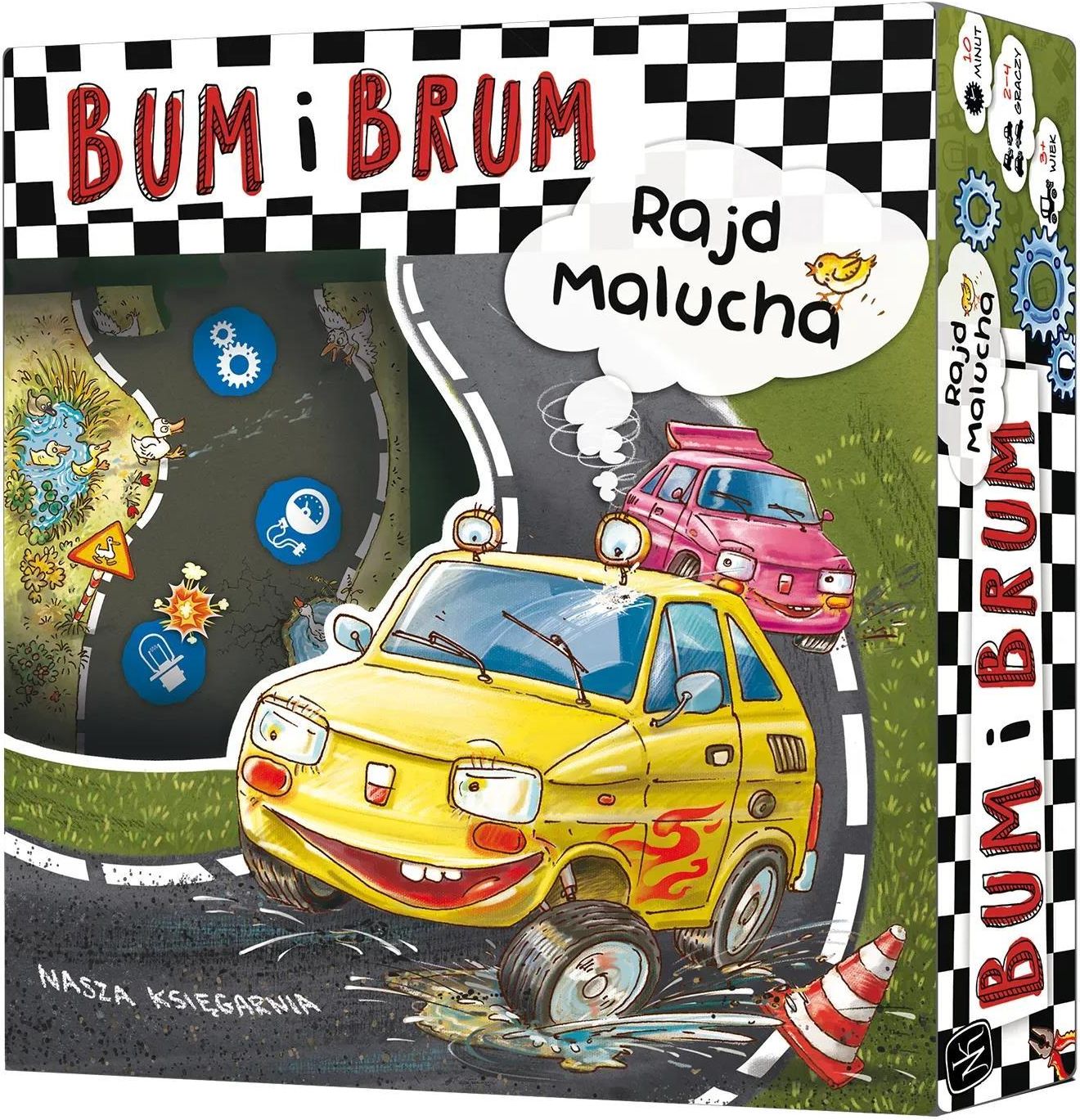 Nasza Księgarnia BUM i BRUM. Rajd Malucha - Gra dla dziecka - Ceny i ...