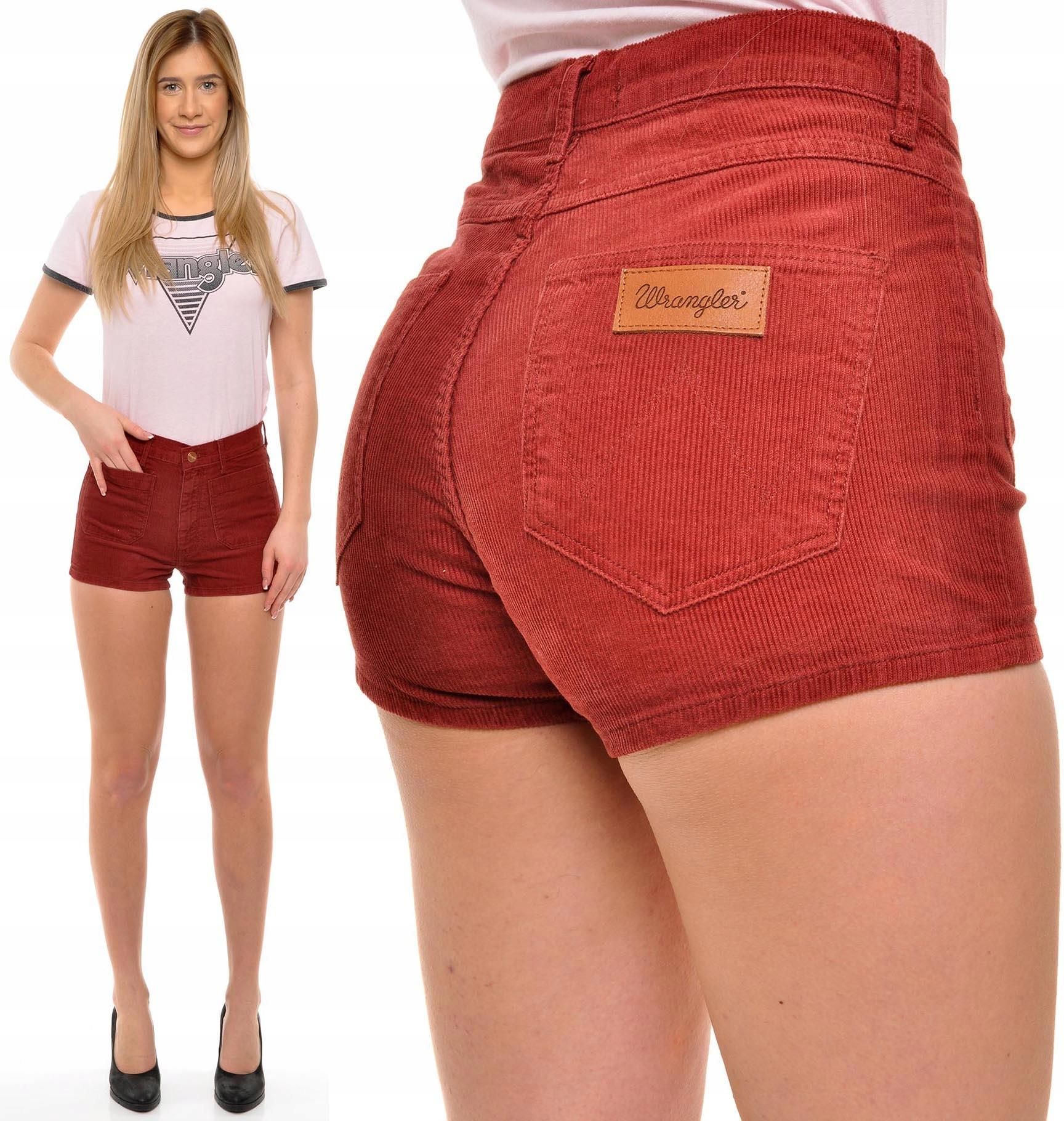 Wrangler spodenki sztruks Retro Pin Up Short M M - Ceny i opinie - Ceneo.pl