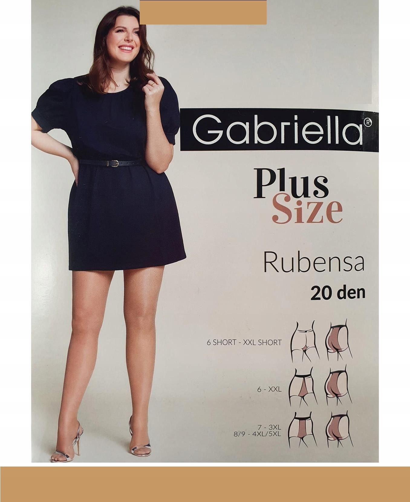 GABRIELLA RUBENSA Rajstopy 20 den 6-XXL / Beige - Ceny i opinie - Ceneo.pl
