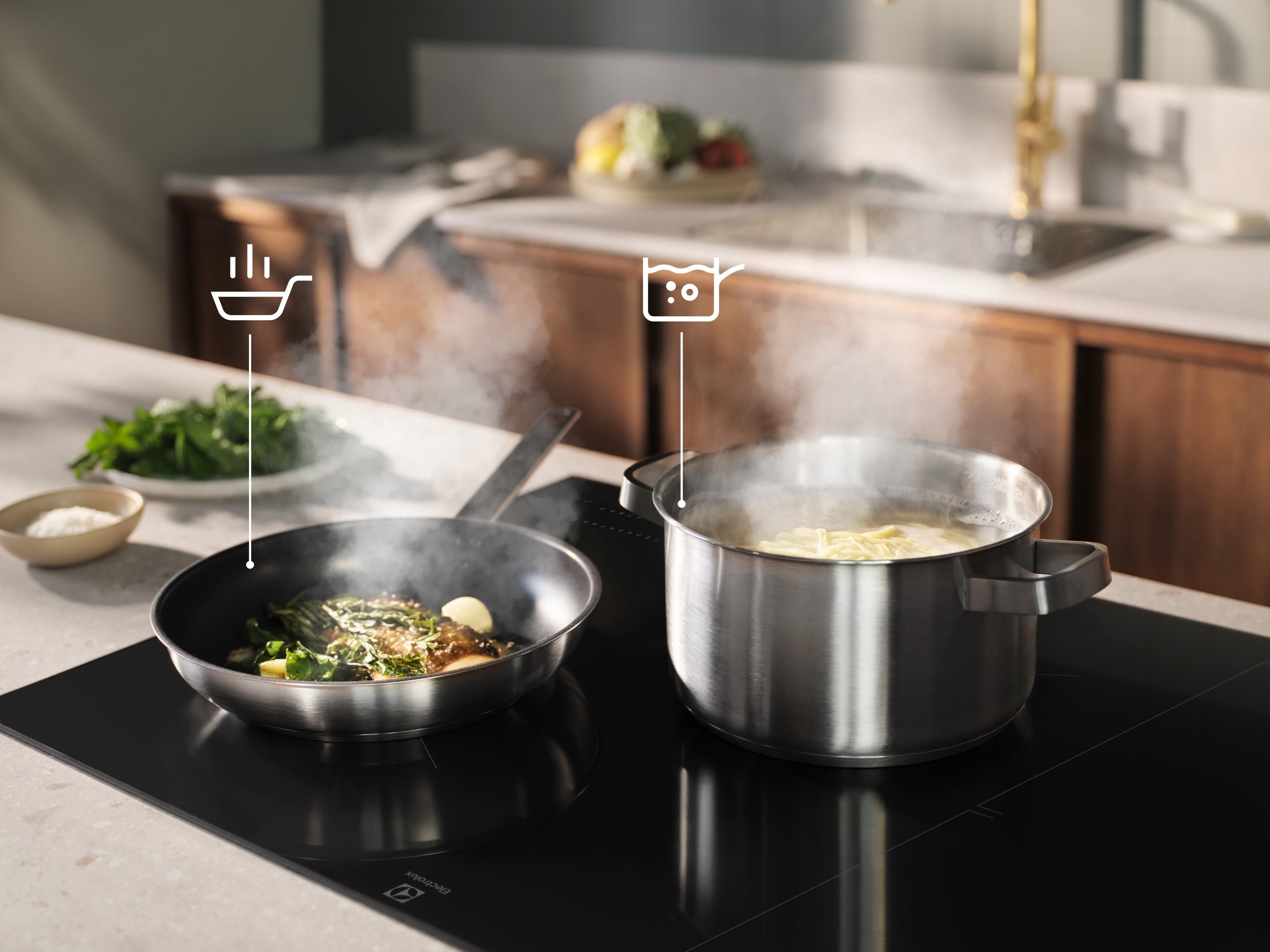 Płyta elektryczna Electrolux SenseBoil+Fry 800 SLIM-FIT EIS67483 - Ceneo.pl