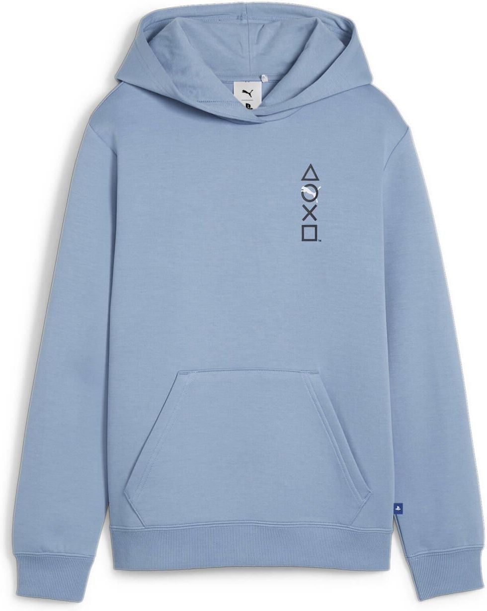 Bluza z kapturem chłopięca Puma X PLAYSTATION GRAPHIC niebieska ...