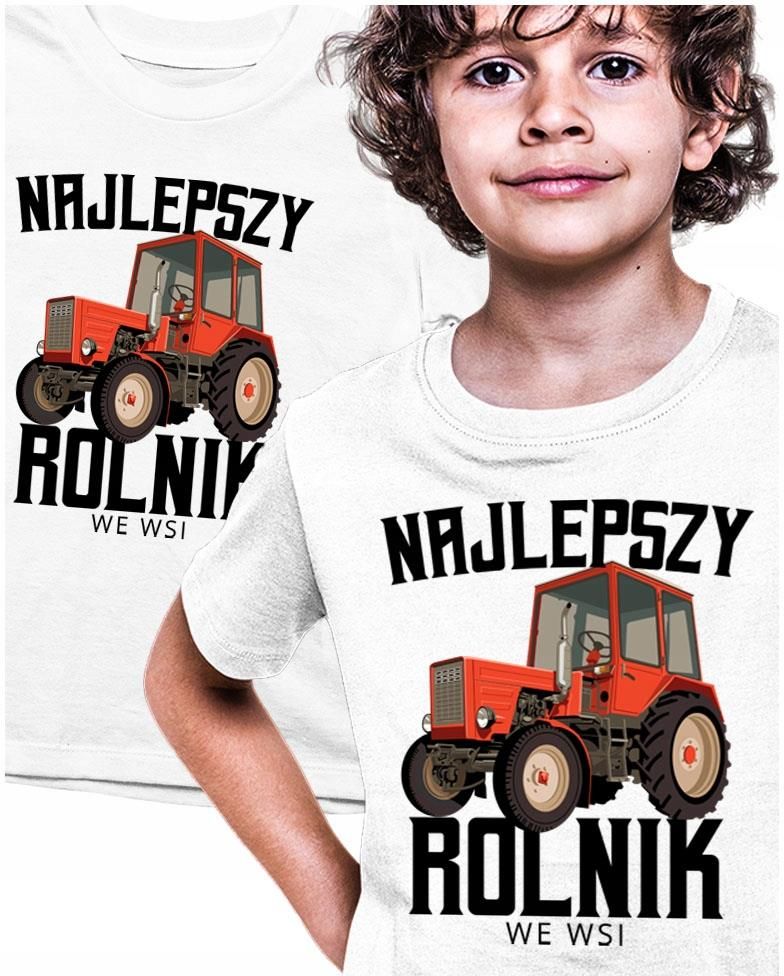 Koszulka Najlepszy Rolnik z Traktorem 146 - Ceny i opinie - Ceneo.pl