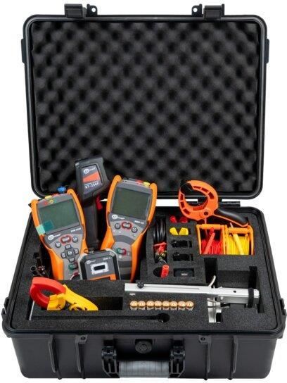 Miernik uniwersalny Zestaw do pomiarów instalacji fotowoltaicznych (PVM1020 KIT + MRU-10 + KT ...