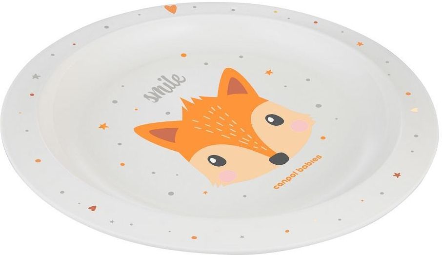 Canpol Babies Cute Animals Talerz Plastikowy Dla Dziecka 4/411_ora ...