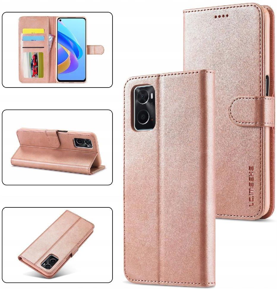 Etui Dla Realme 9I Z Uchwytem Tekstura Cielęca Pozioma Skórzana Na ...