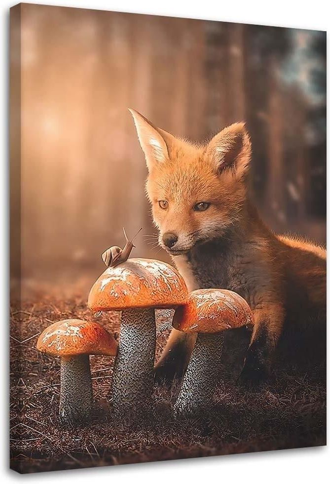 Feeby Obraz, Lis W Magicznym Lesie - Jose Francese 40x60 - Opinie i ...