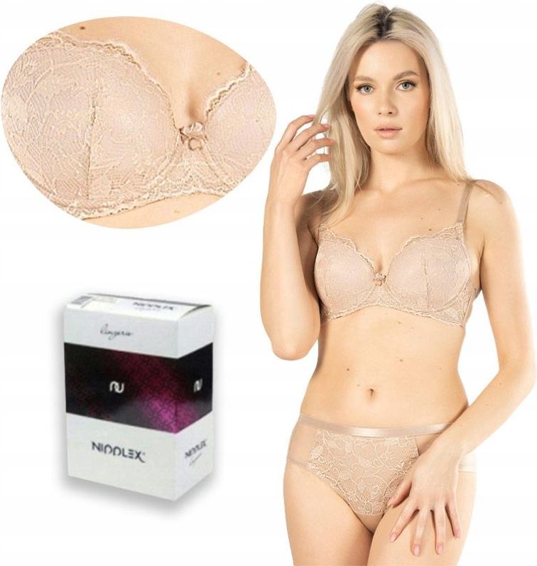 Biustonosz push up Victoria Nipplex Mocca 65D - Ceny i opinie - Ceneo.pl