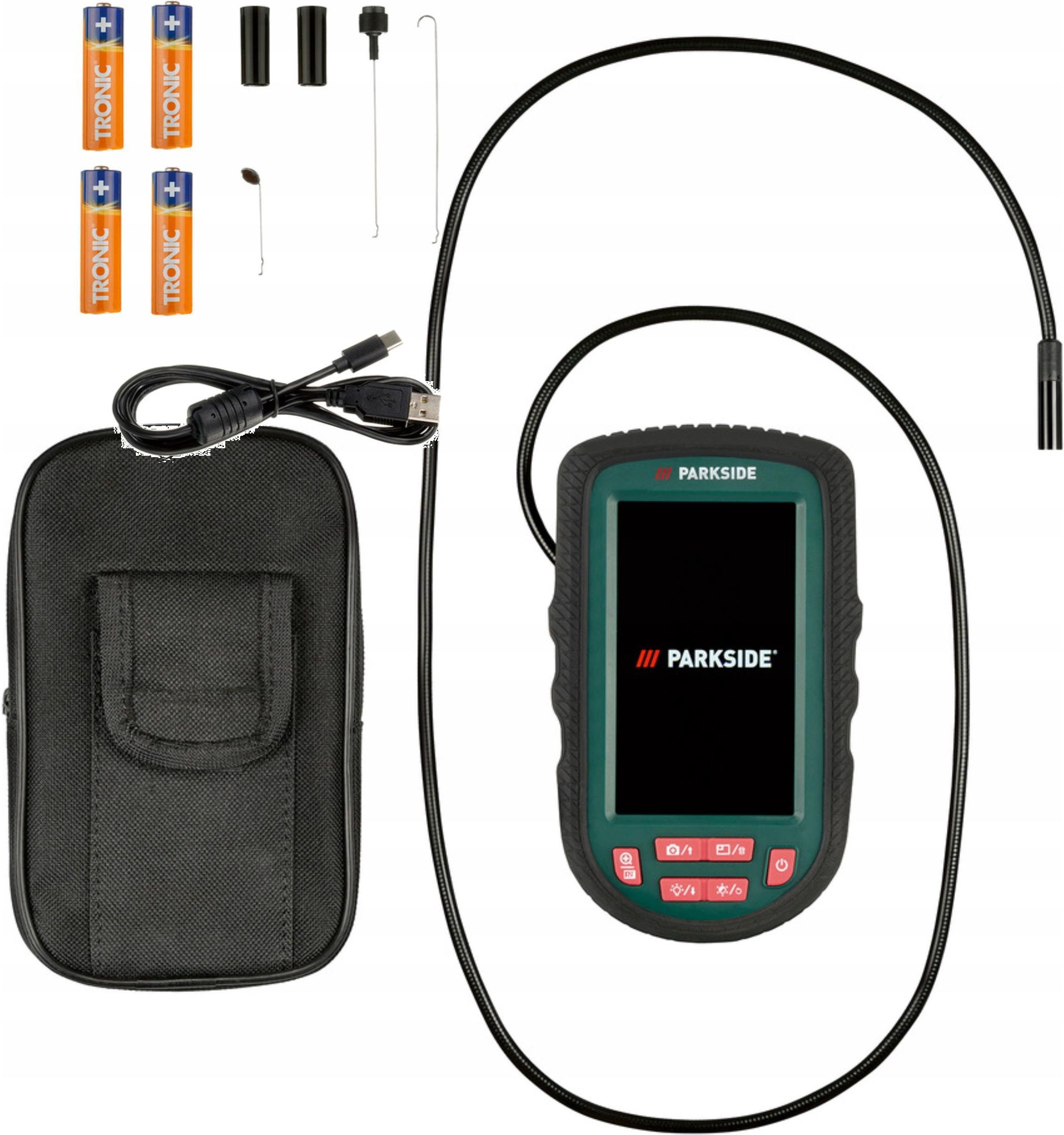 Parkside Kamera Inspekcyjna Pkik 4.3 Endoskop Led Etui PKIK43A2 ...