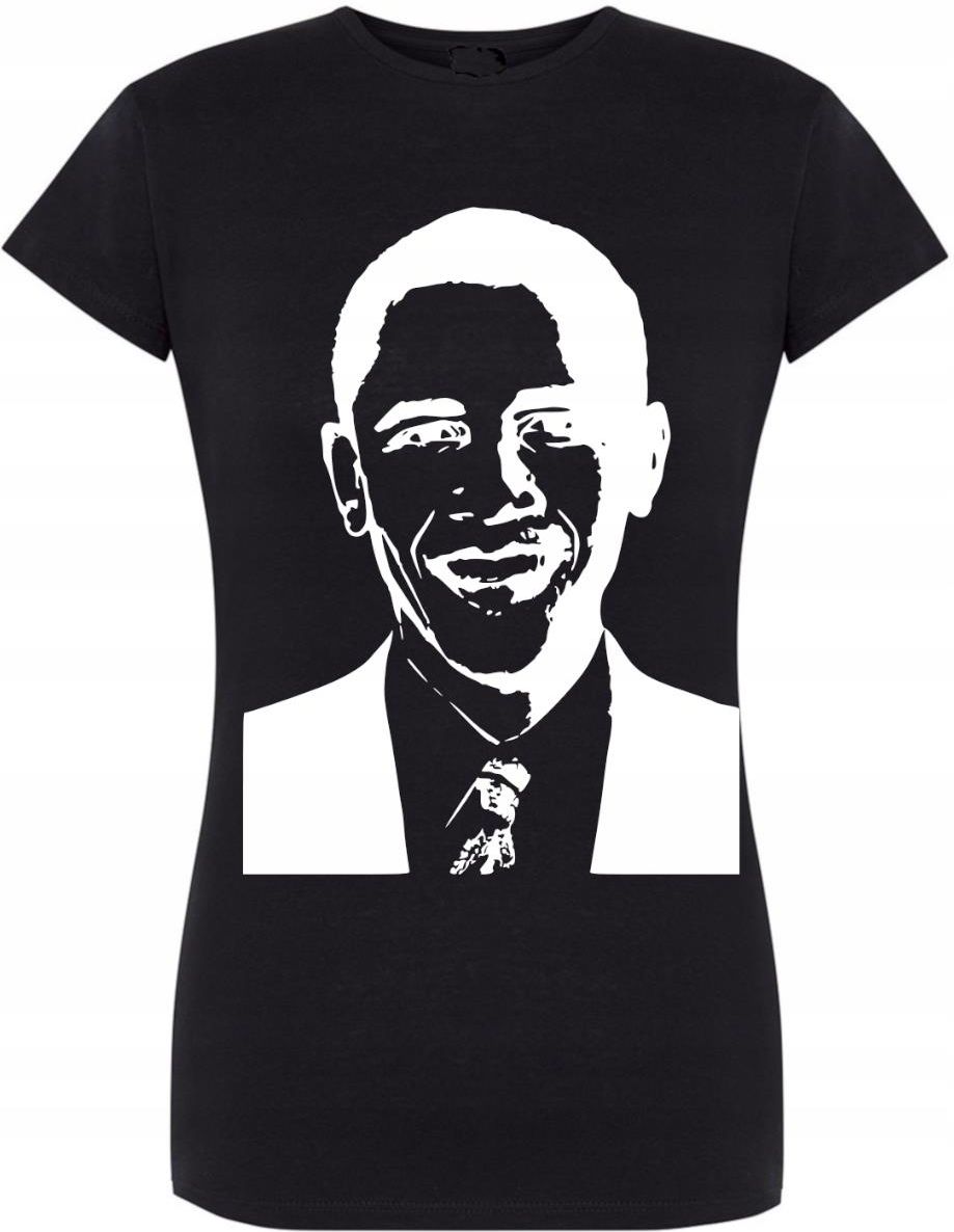 T-Shirt damski Barack Obama r.L - Ceny i opinie - Ceneo.pl