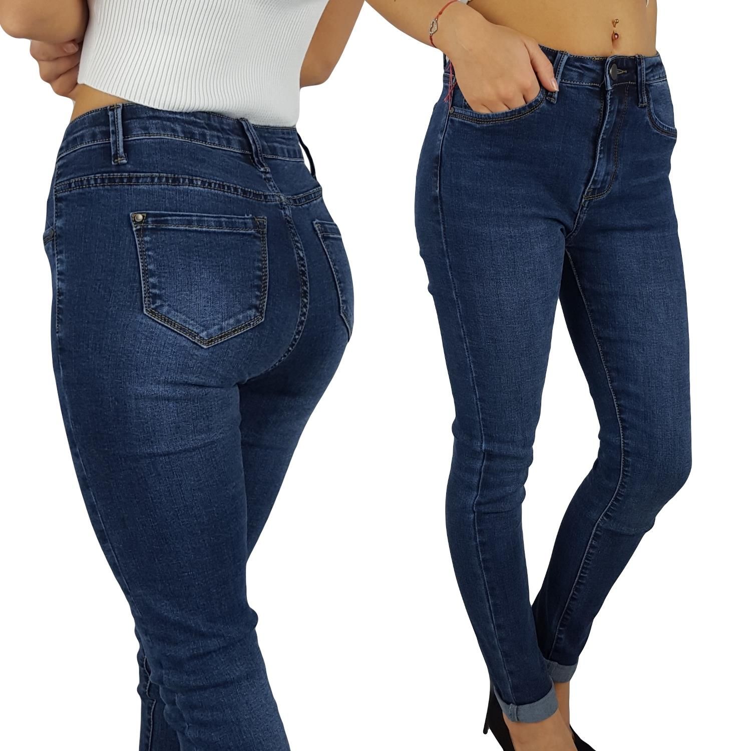 Damskie Spodnie Jeansowe Rurki Classic - Ceny i opinie - Ceneo.pl