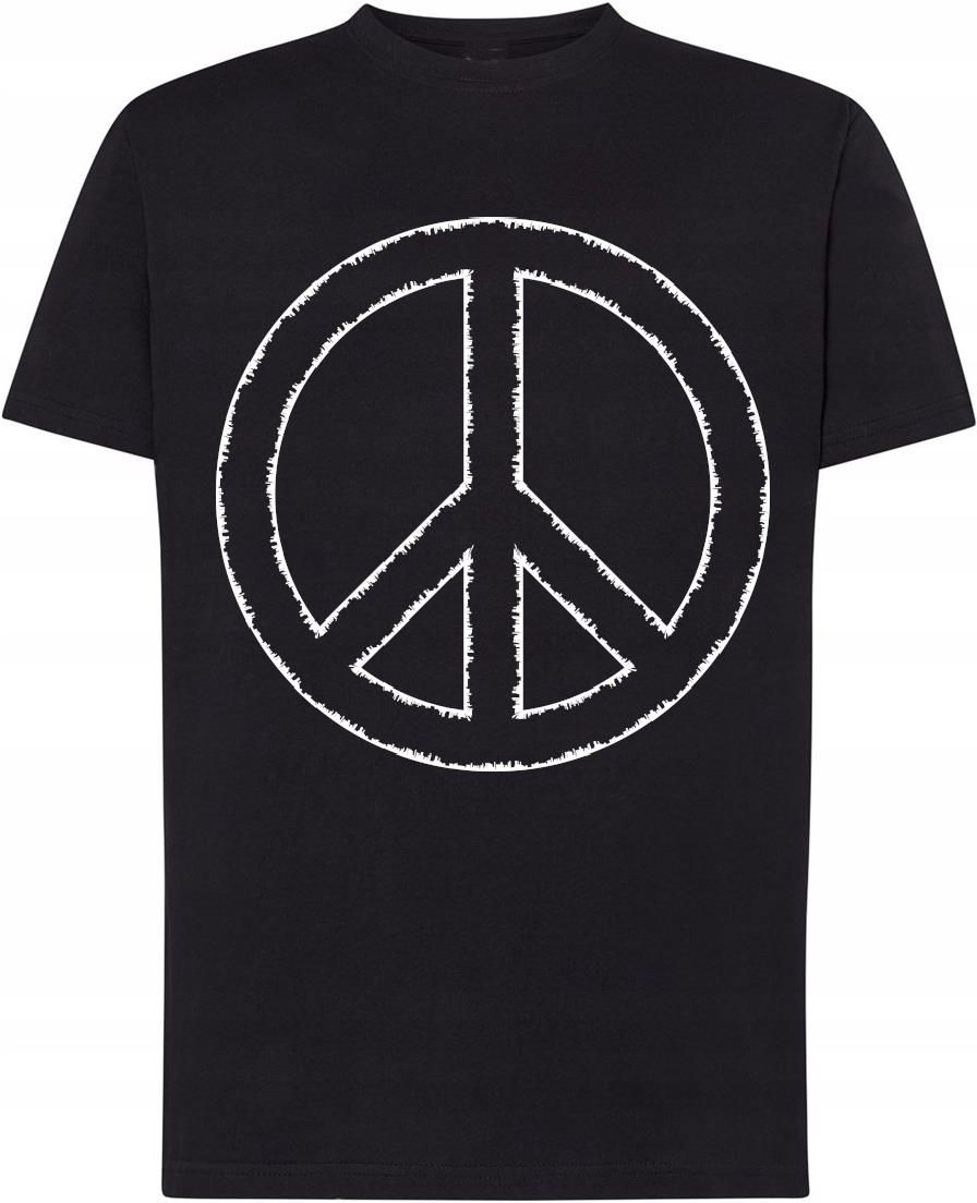 T-Shirt koszulka nadruk znak Peace Pokój r.XXL - Ceny i opinie - Ceneo.pl