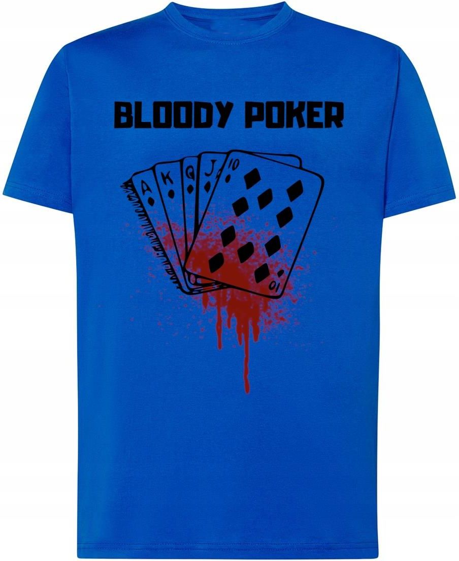 T-Shirt Koszulka Poker Bloody Poker Rozm.XL - Ceny i opinie - Ceneo.pl