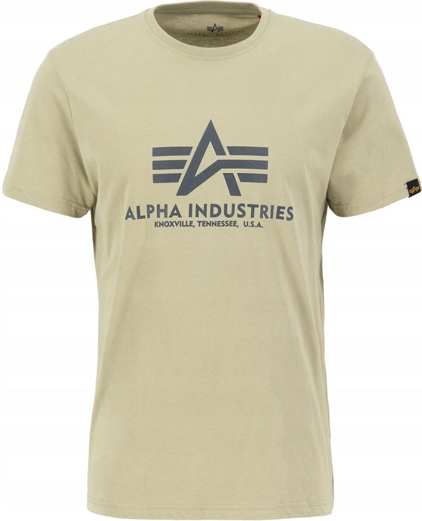 Koszulka Alpha Industries Basic T-Shirt light olive XL - Ceny i opinie - Ceneo.pl
