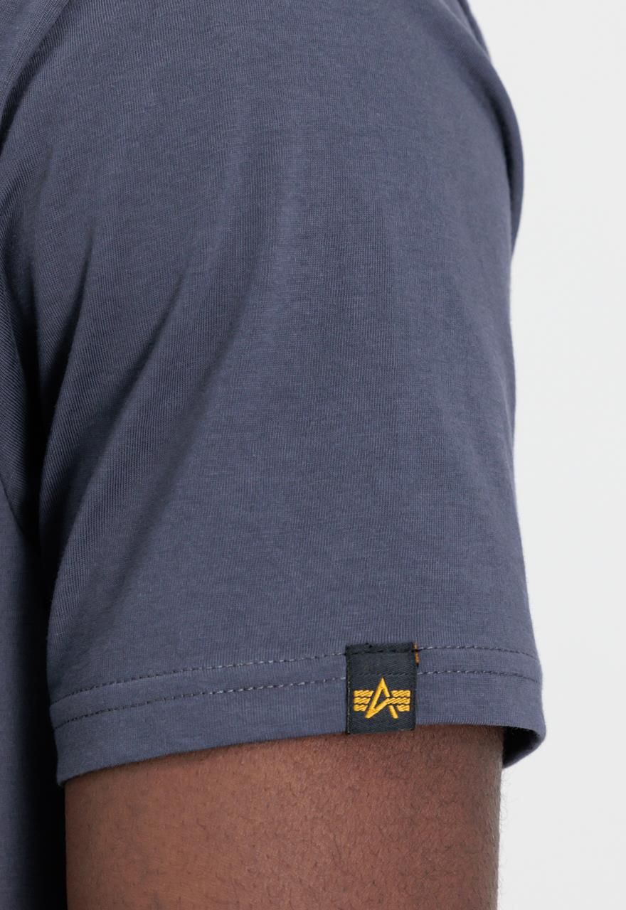 Koszulka Alpha Industries Basic T-Shirt greyblack/black XXL - Ceny i opinie - Ceneo.pl