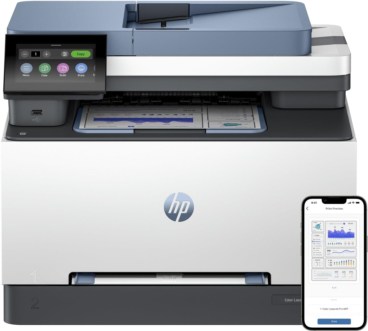 Urządzenie wielofunkcyjne laserowe HP Color LaserJet Pro 3302fdw AiO ...