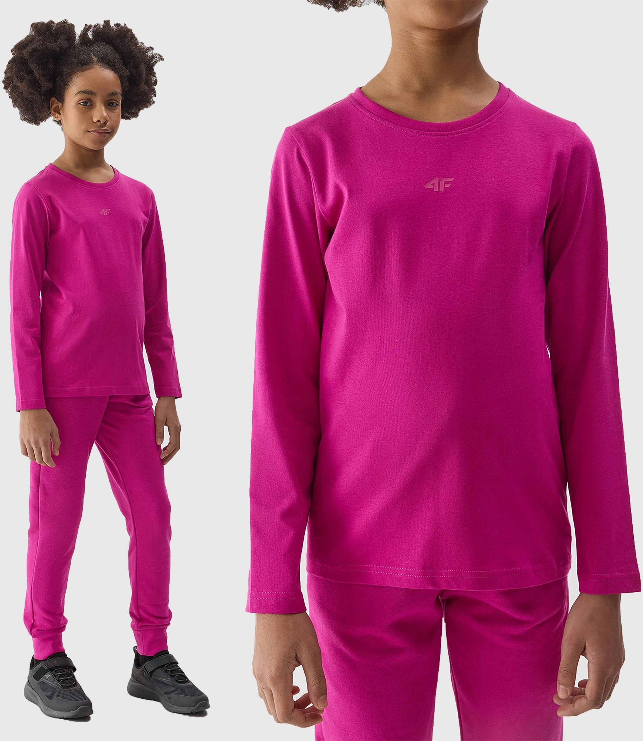 4F Bluzka Dziewczęca Longsleeve Dziecięca Junior SS24 - Ceny i opinie ...