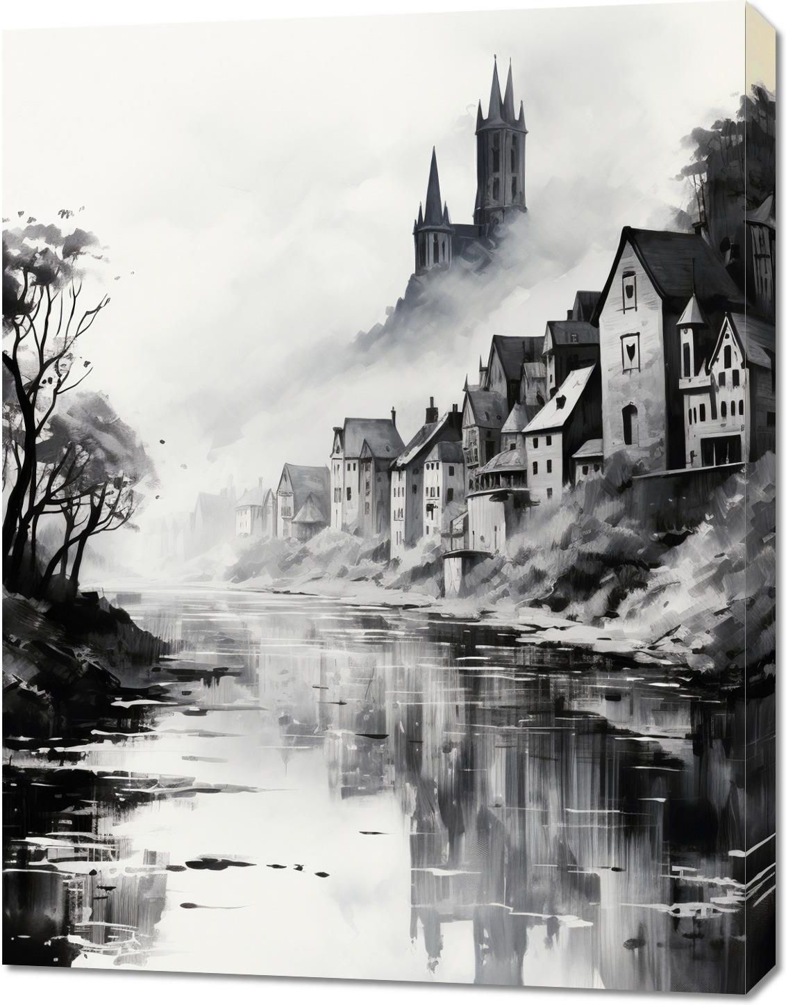 Zakito Posters Obraz 70X90Cm Mglisty Refleks - Opinie i atrakcyjne ceny ...