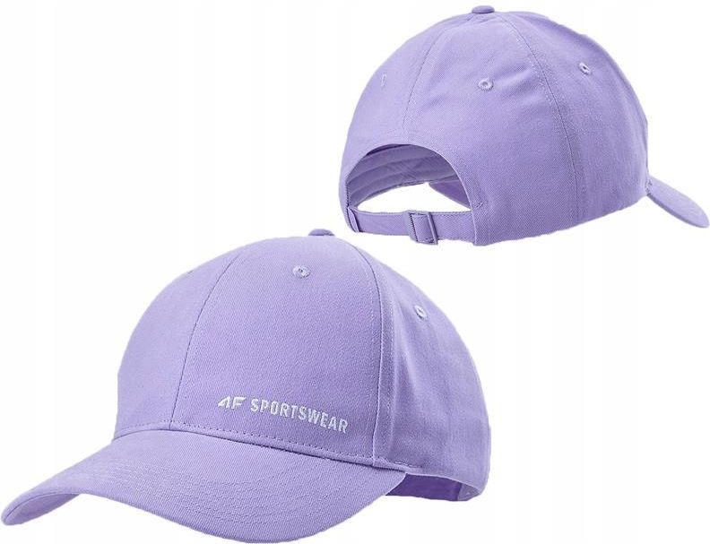 Czapka z daszkiem damska na lato 4F F279 Bejsbolówka fiolet M - Ceny i ...