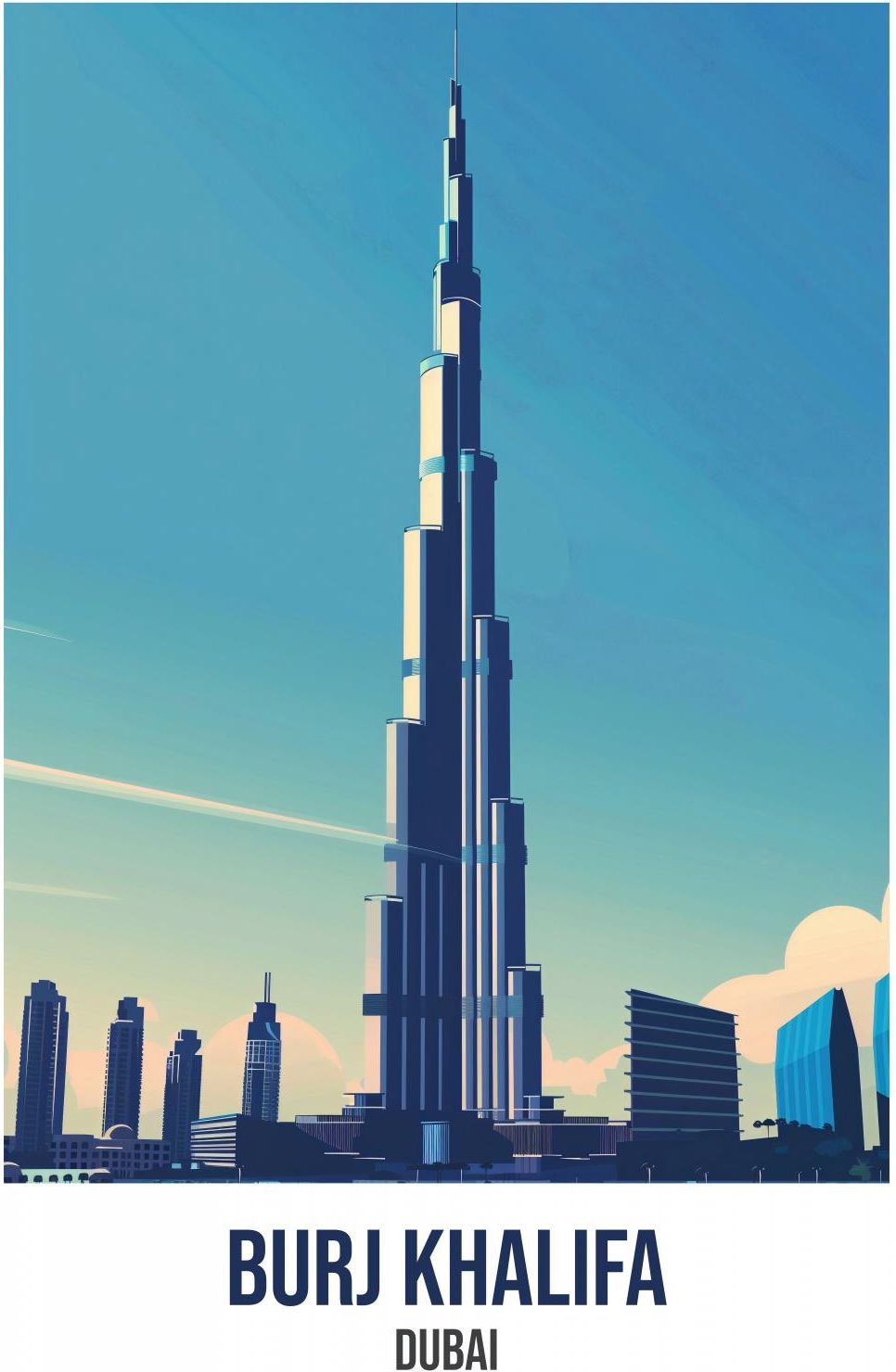 Zakito Posters Plakat 20X30Cm Burj Khalifa Dubai - Opinie i atrakcyjne ...