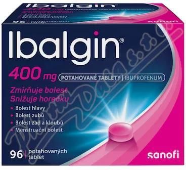 Leki przeciwbólowe Ibalgin 400mg, 96 tbl. - Opinie i ceny na Ceneo.pl