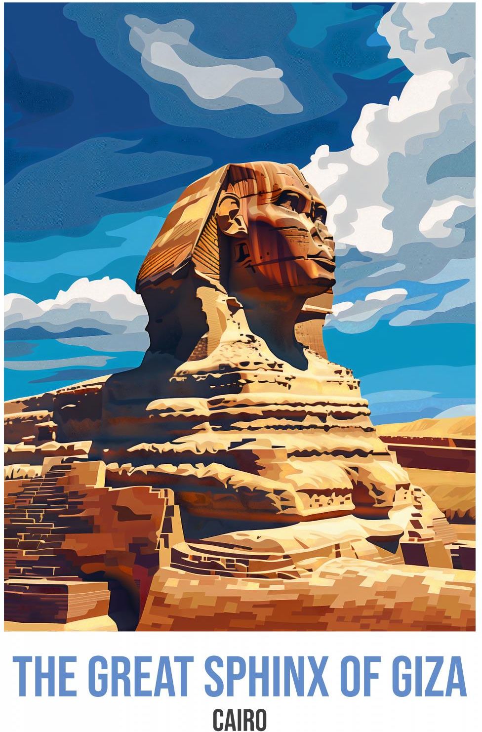 Zakito Posters Plakat 30X45Cm The Great Sphinx Of Giza Cairo - Opinie i ...
