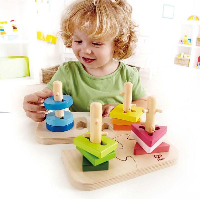 Hape Kreatywna Układanka 4 Haczyki E0411 - Ceny i opinie - Ceneo.pl