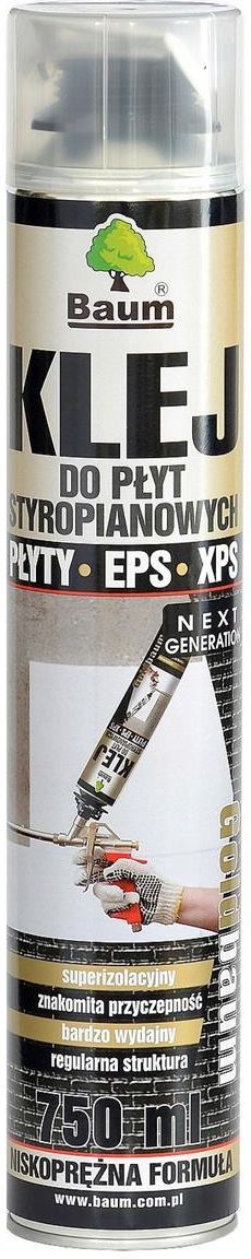 Klej Baum Goldbaum Klej Do Płyt Styropianowych Żółty 750ml - Opinie i ...