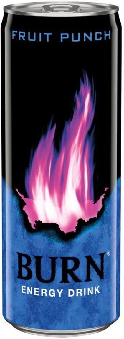 Burn Fruit Punch Gazowany Napój Energetyczny 250ml - Ceny i opinie ...