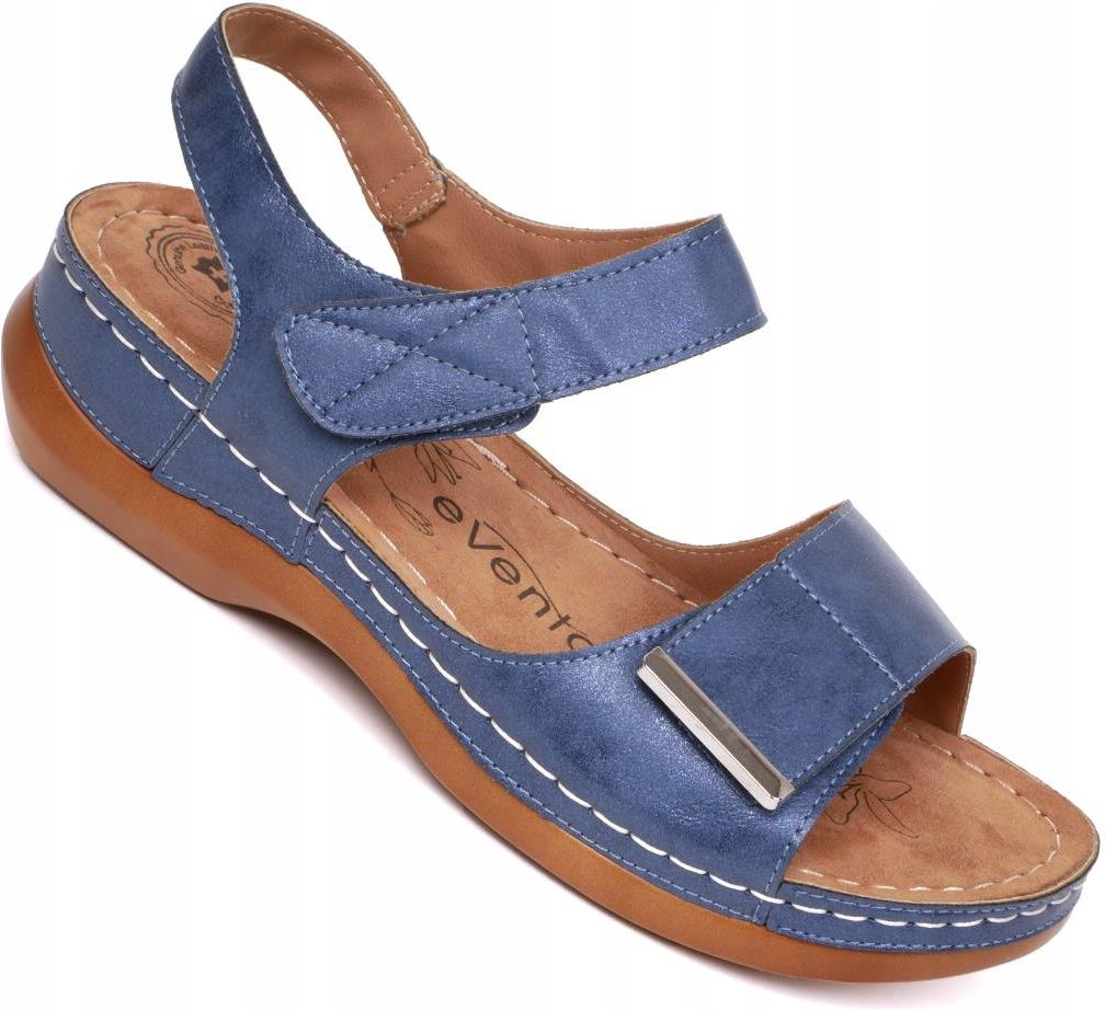 Sandały Damskie Lekkie Sandałki na Rzepy Buty Letnie Komfort 36 - Ceny i opinie - Ceneo.pl
