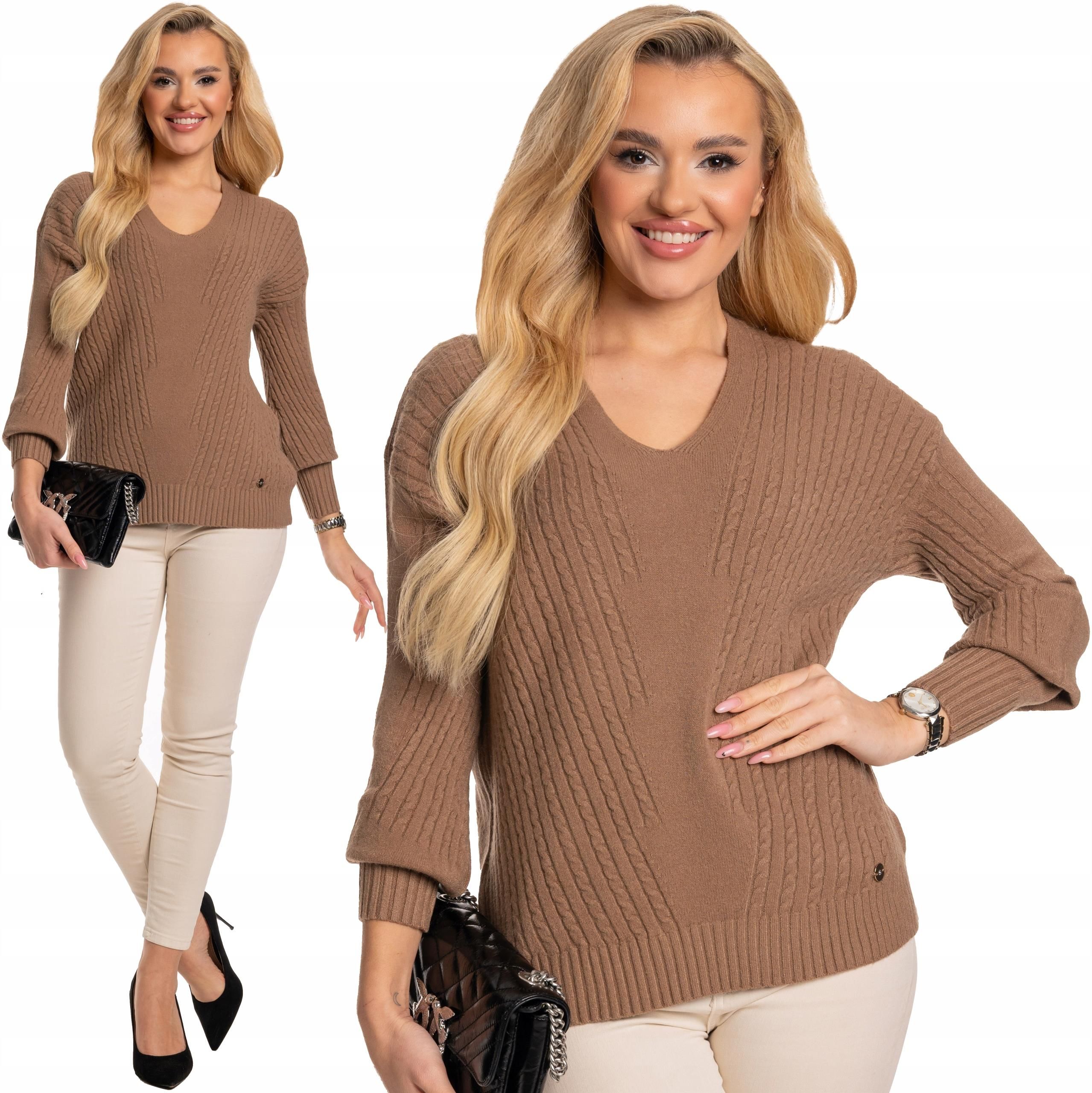 Piękny Mięciutki Milutki Kobiecy Sweter Sweterek - Ceny i opinie - Ceneo.pl