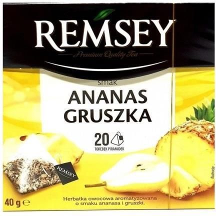 Herbata Remsey Herbata Owocowa Ananas Gruszka 20 Torebek 40g - Ceny i ...