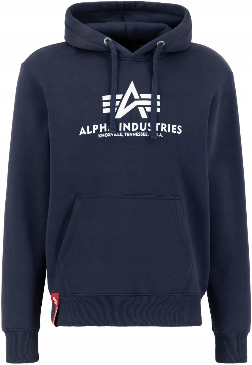 Bluza Alpha Industries Basic Hoody navy M - Ceny i opinie - Ceneo.pl