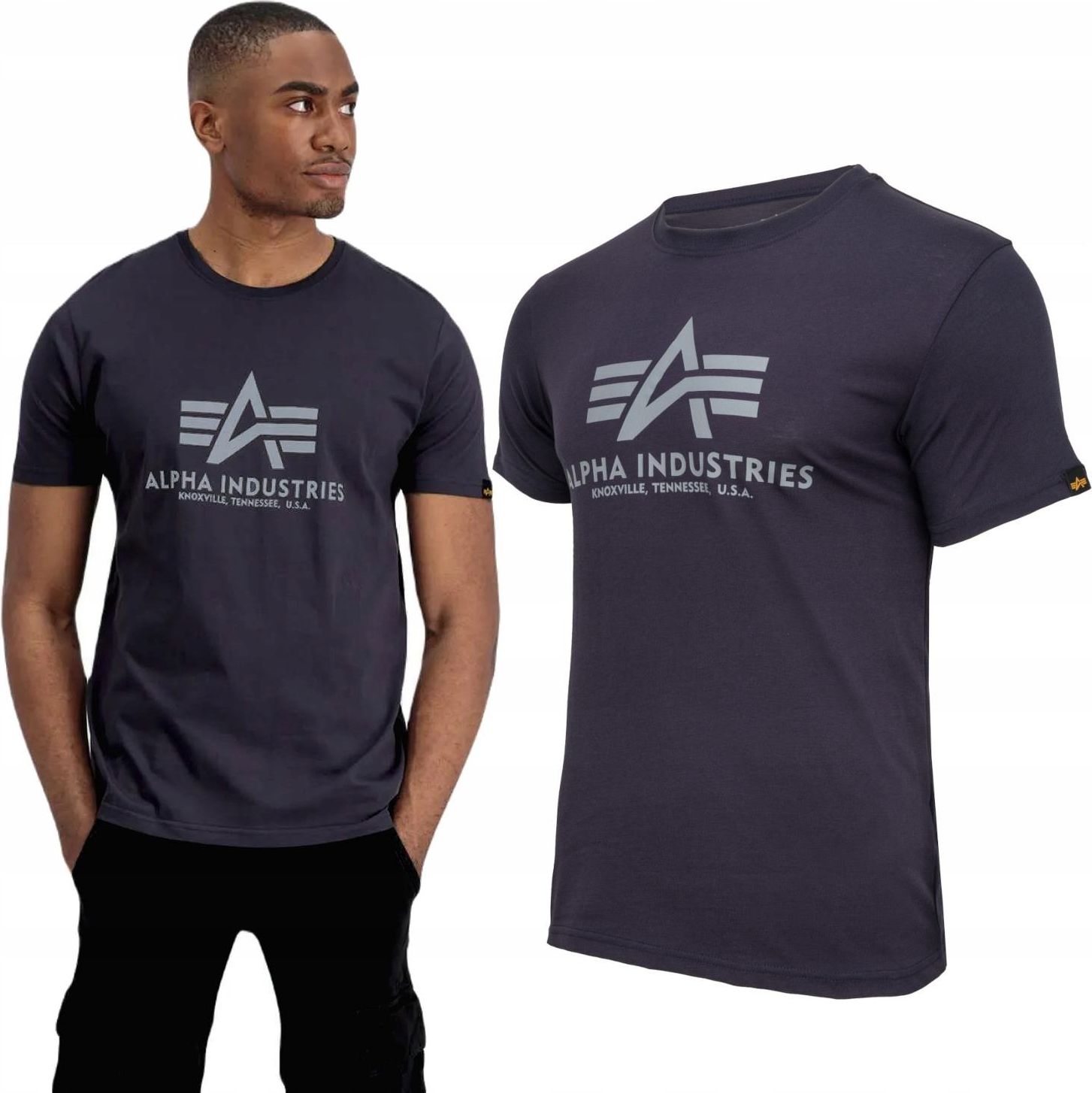 Koszulka Alpha Industries Basic T-Shirt rep.blue XXL - Ceny i opinie - Ceneo.pl